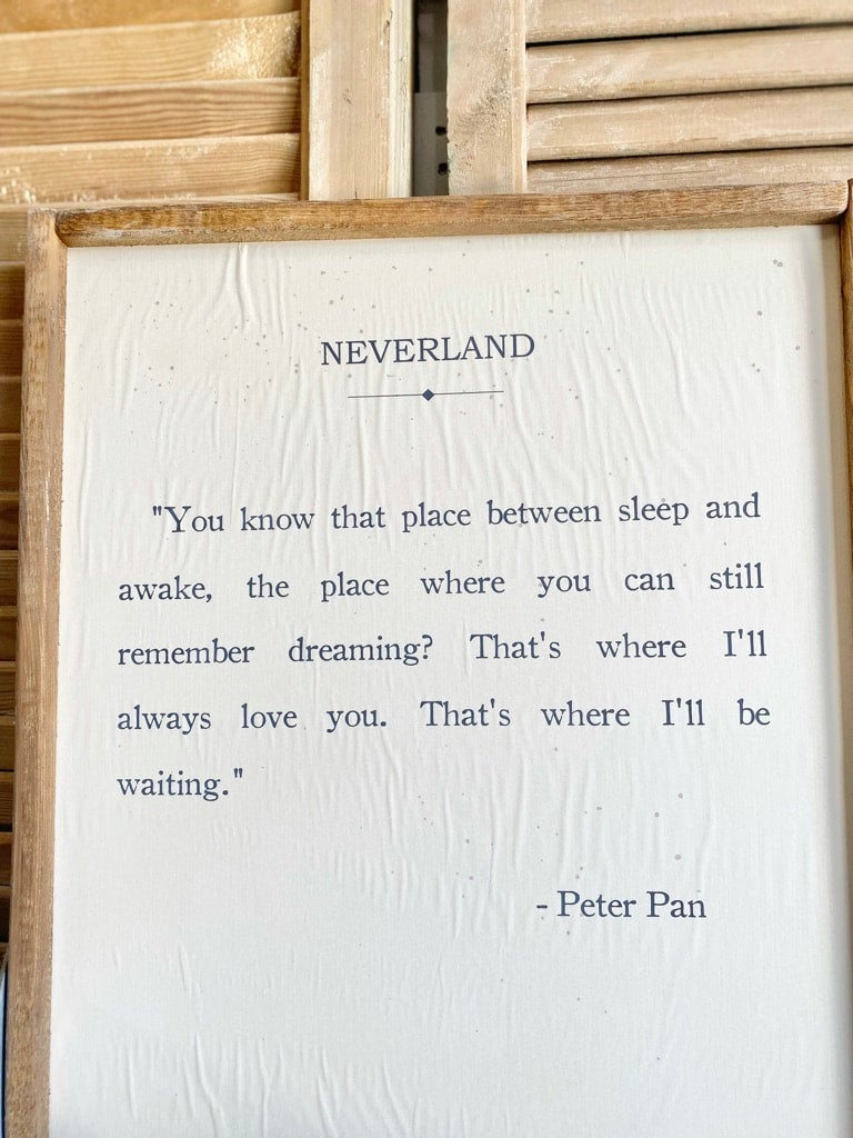 Peter Pan Quotes You Know That Place Between Sleep And Awake